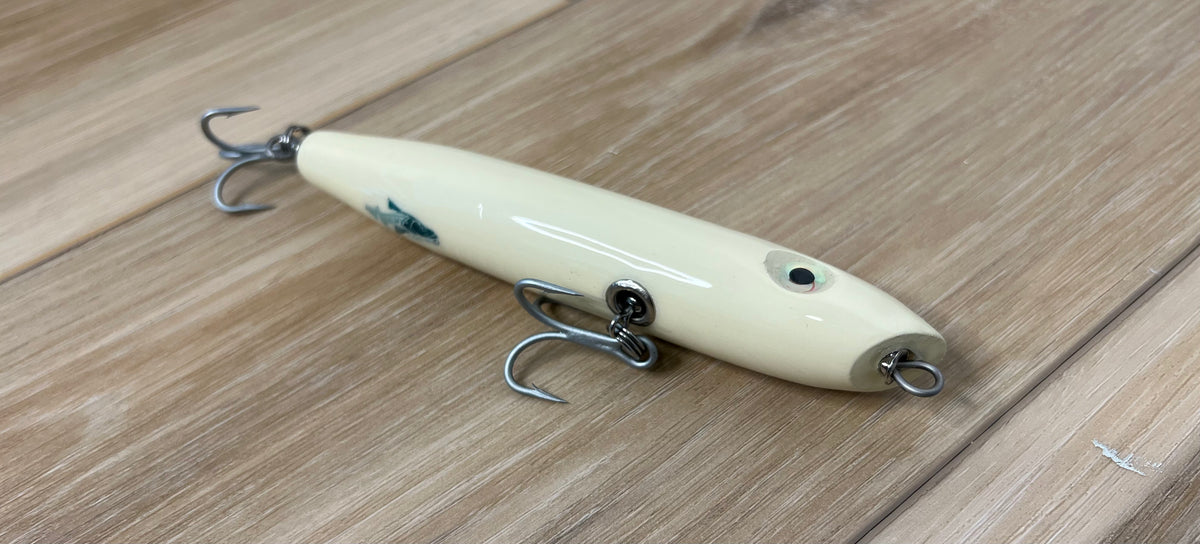 Poombah Plugs Magnum Walker 6" Abenz Edition Bone – Inshore Hunter